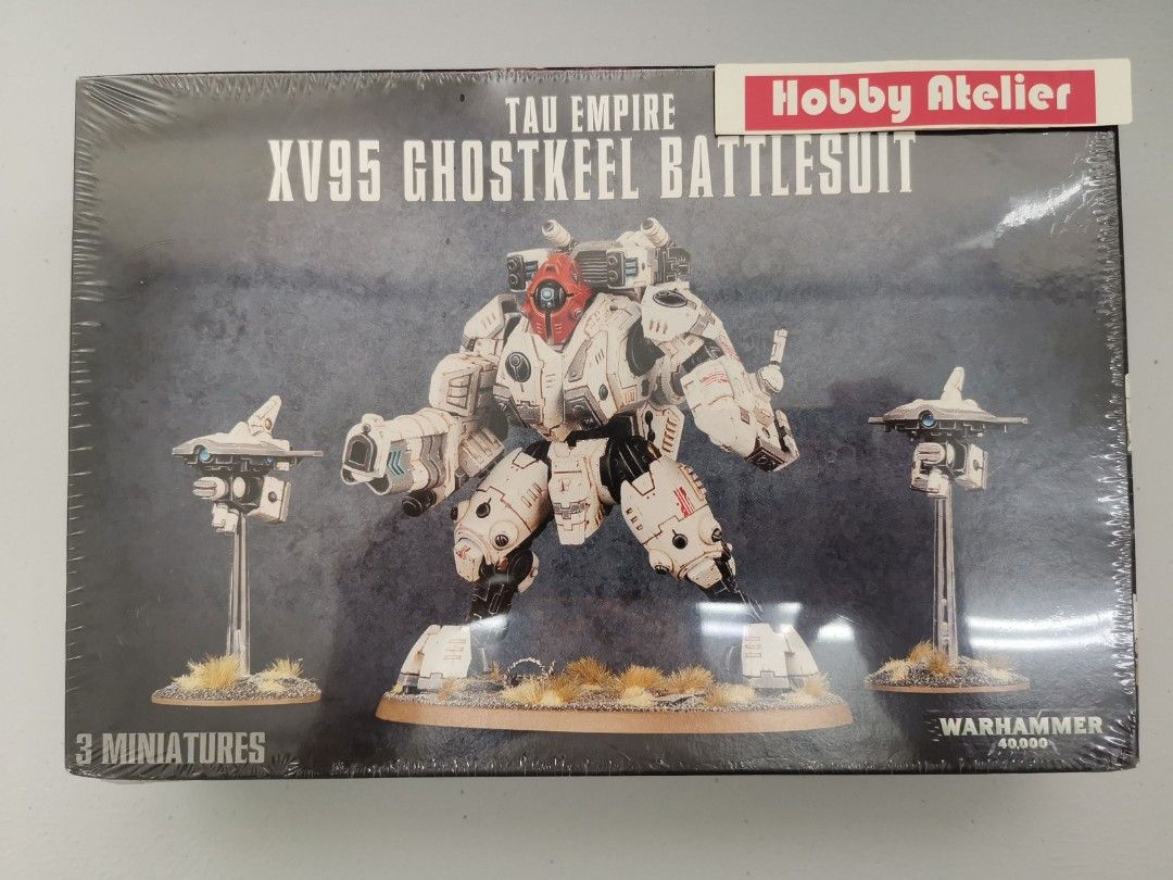 Warhammer 40K Tau Empire XV95 Ghostkeel Battlesuit, Hobbies & Toys ...