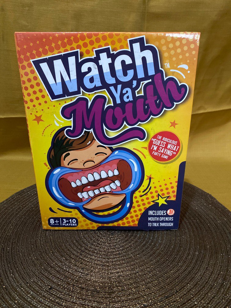 Watch Ya Mouth Board Game on Carousell