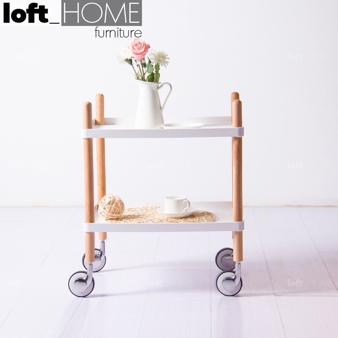 Wheeled Trolley DANISH 2, Furniture & Home Living, Furniture, Shelves ...