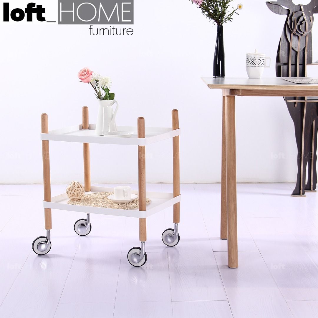 Wheeled Trolley DANISH 2, Furniture & Home Living, Furniture, Shelves ...