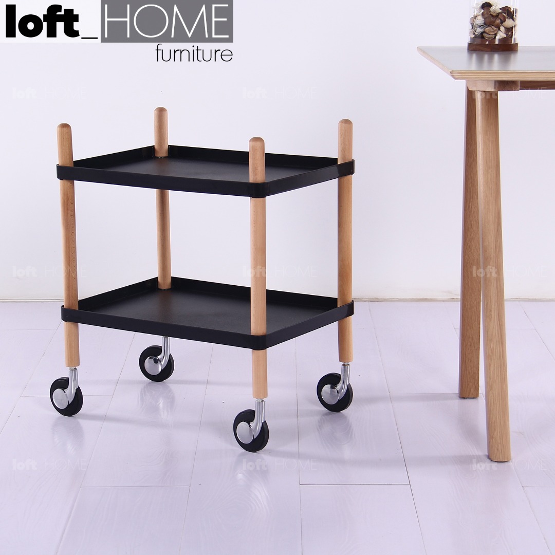 Wheeled Trolley DANISH 2, Furniture & Home Living, Furniture, Shelves ...