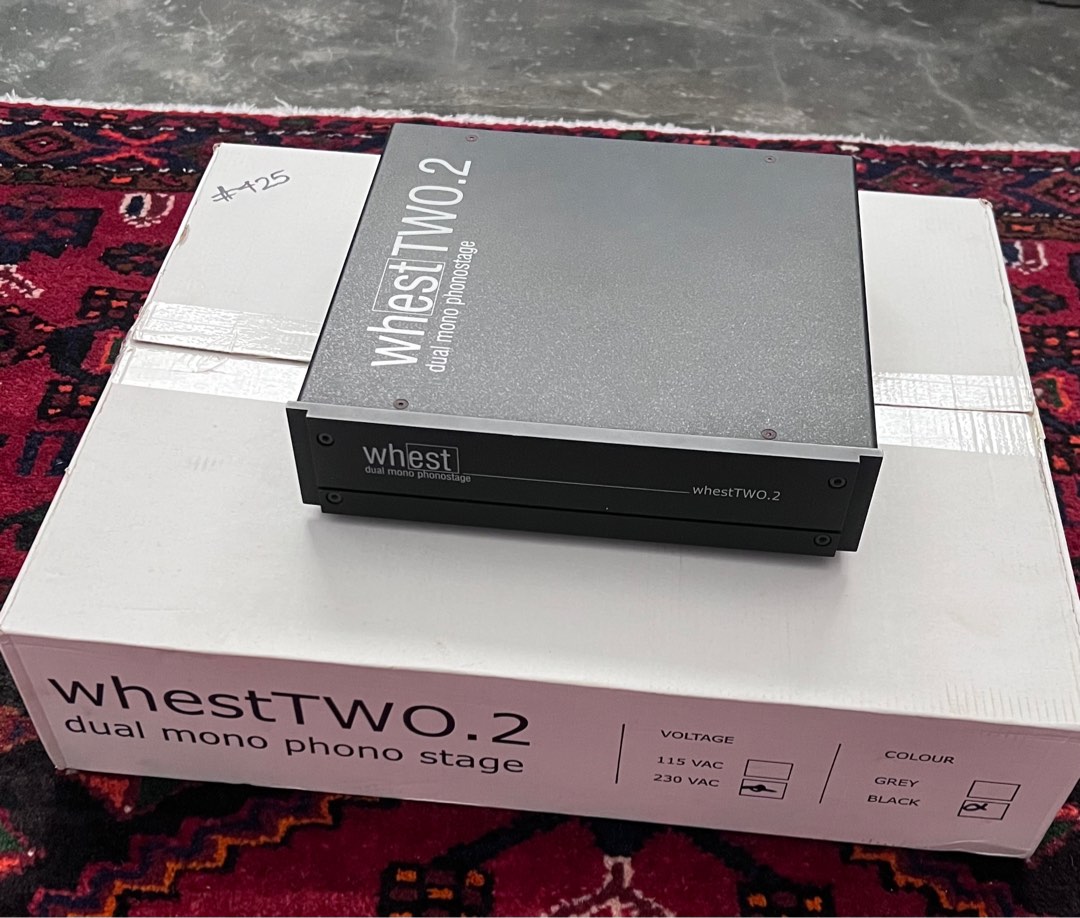 Whest 2.2 dual mono phono stage , Hobbies & Toys, Music & Media, Music ...