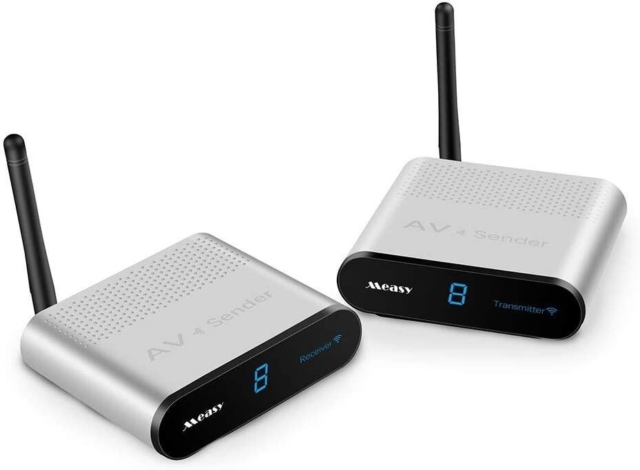 Wireless Video Sender measy AV540 5.8GHz Wireless Audio Video Sender ...