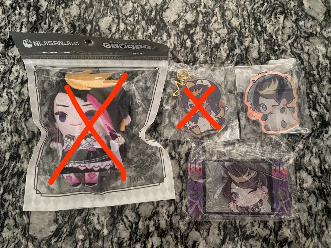 [WTS] nijisanji en merch (official and unofficial) (vox akuma/shu ...