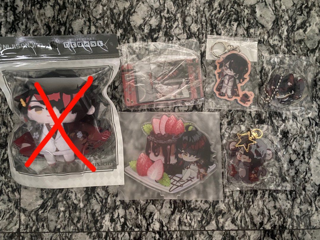 [WTS] nijisanji en merch (official and unofficial) (vox akuma/shu ...
