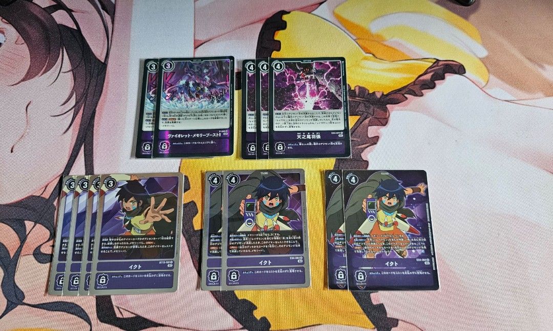 WTS Ravemon digimon tcg deck, Hobbies & Toys, Toys & Games on Carousell