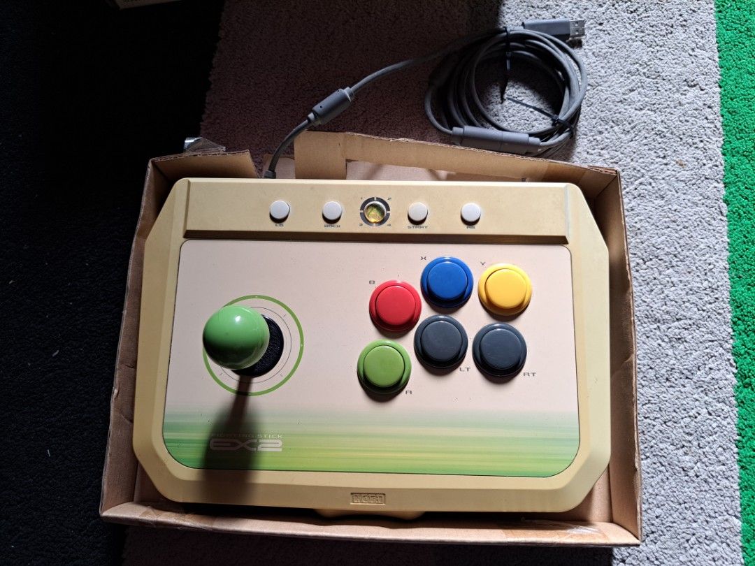 Xbox360 Fighting Stick EX2, Video Gaming, Gaming Accessories ...