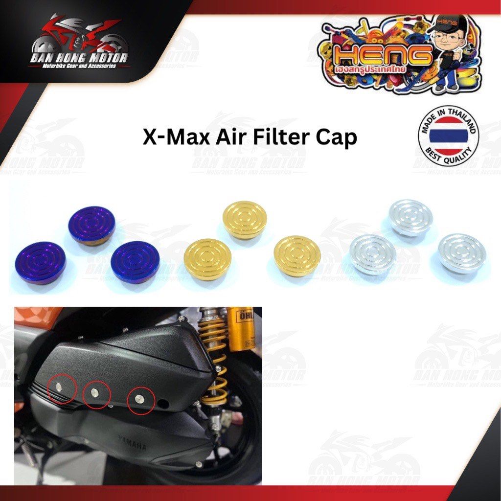 Xmax Filter Cap Thai Look Yahama Xmax, Motorcycles, Motorcycle ...