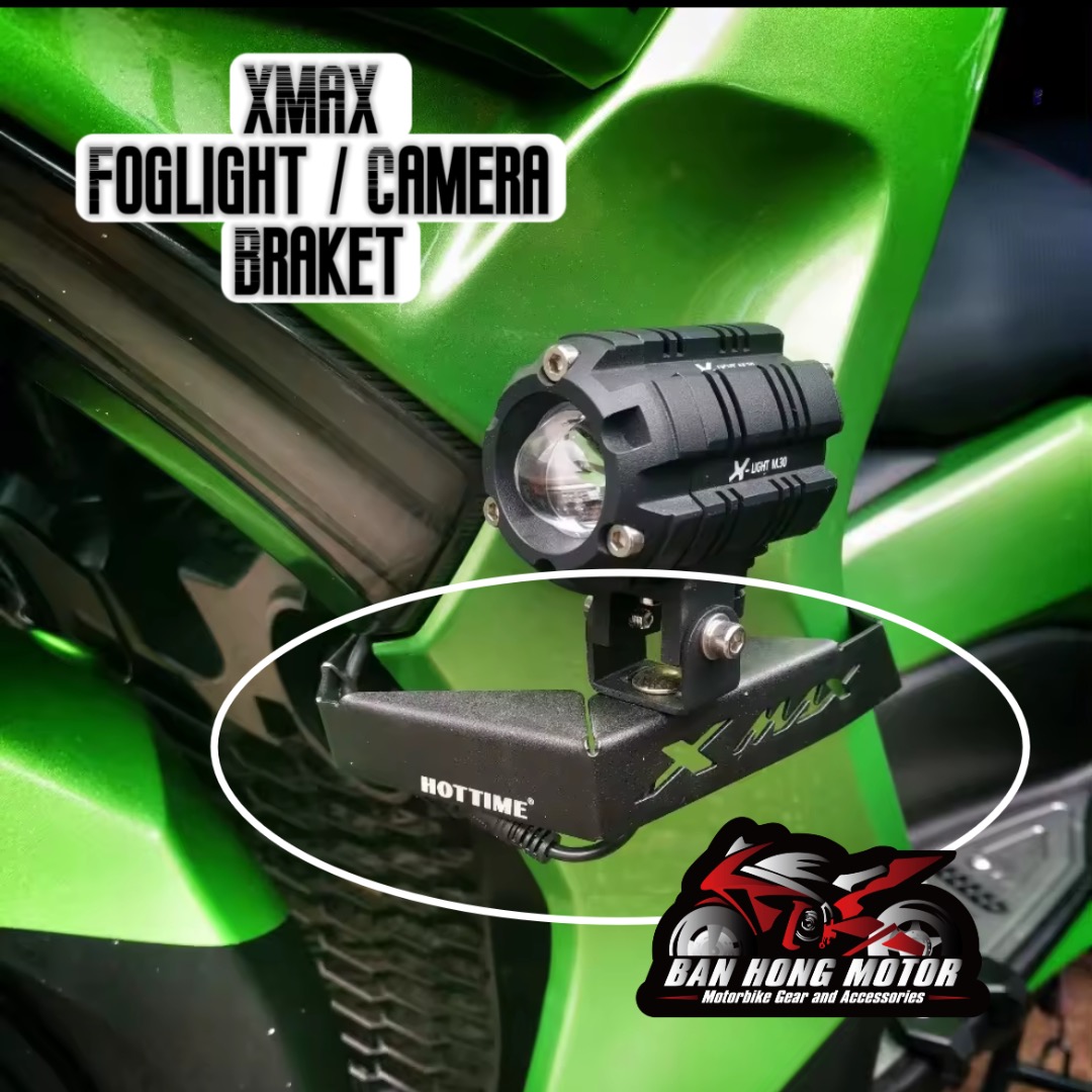 XMAX ADV Foglight Bracket Camera Bracket, Motorcycles, Motorcycle ...