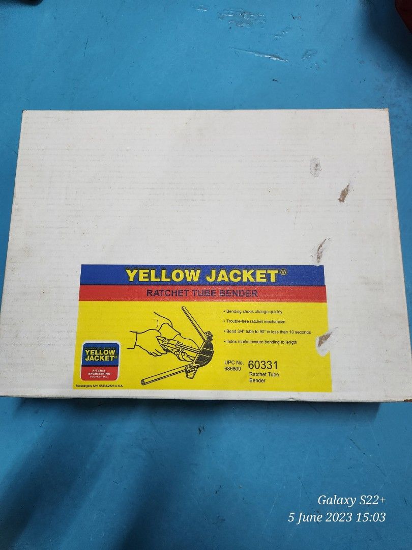 Yellow Jacket Tube Bender, TV & Home Appliances, Air Conditioners ...