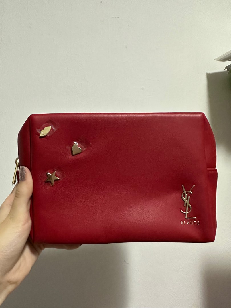 Ysl pouch, Luxury, Bags & Wallets on Carousell