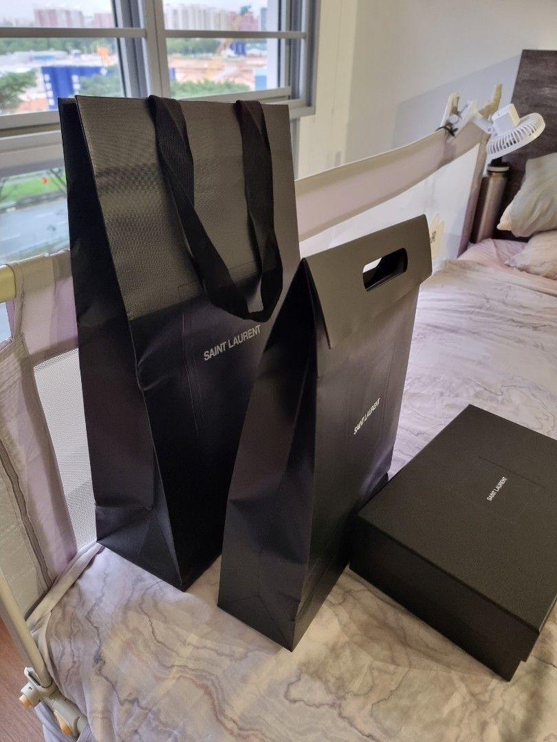 YSL Saint Laurent Packaging, Luxury, Accessories on Carousell