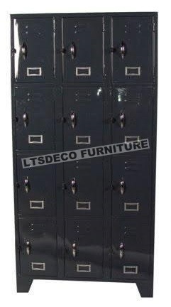 12 DOOR STEEL LOCKER WITH STAND OFFICE FURNITURE SUPPLY, Furniture ...
