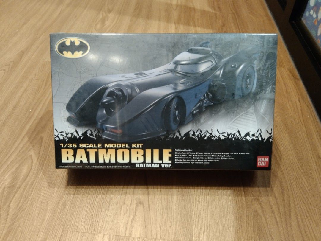 1/35 Scale Model Kit Batmobile, Hobbies & Toys, Toys & Games on Carousell