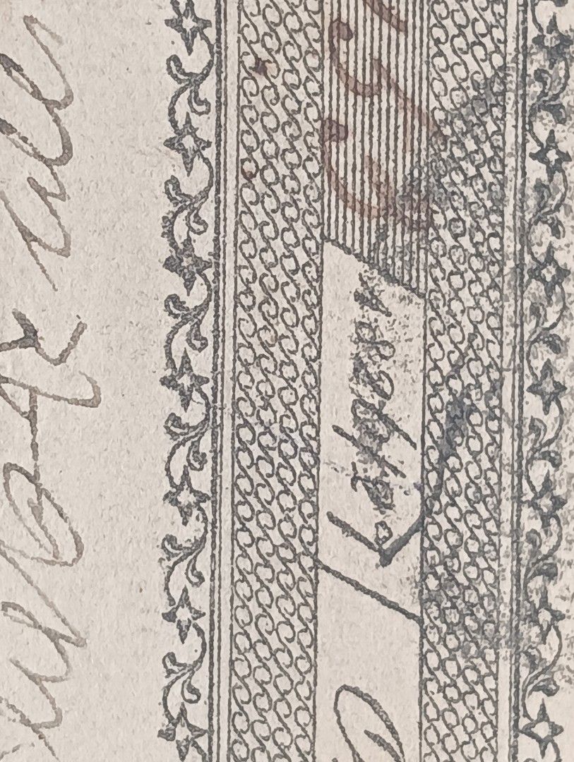 1826 / 27 Early East India Company Stamped Paper Revenue/ Fiscal ...