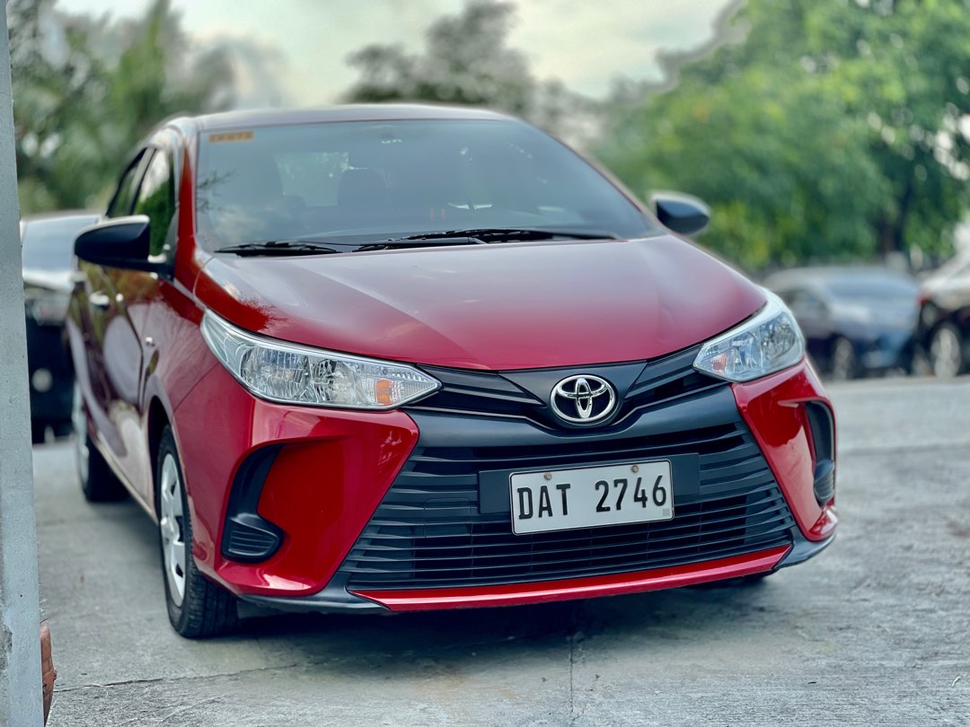 2021 Toyota Vios 1.3 XE CVT Automatic Red Mica Auto, Cars for Sale ...