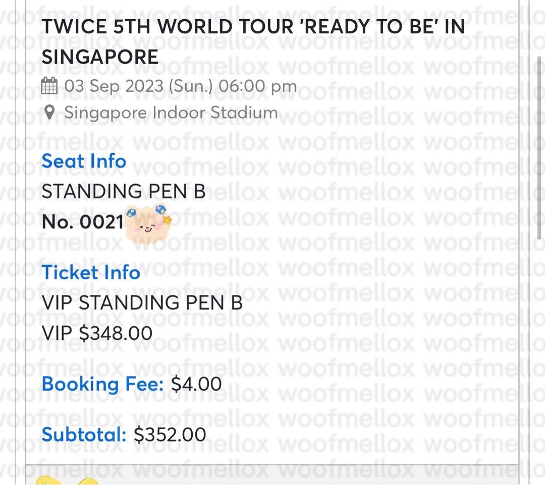 3x VIP Standing Twice RTB, Tickets & Vouchers, Event Tickets on Carousell
