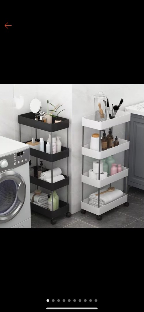 4 Layer Trolley White on Carousell