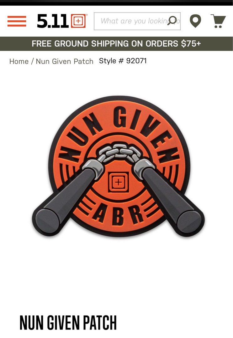 5.11 TACTICAL PATCHES on Carousell