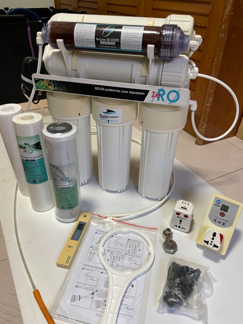 5 stages Zero EX5 ultra RO/DI system, Pet Supplies, Homes & Other Pet ...