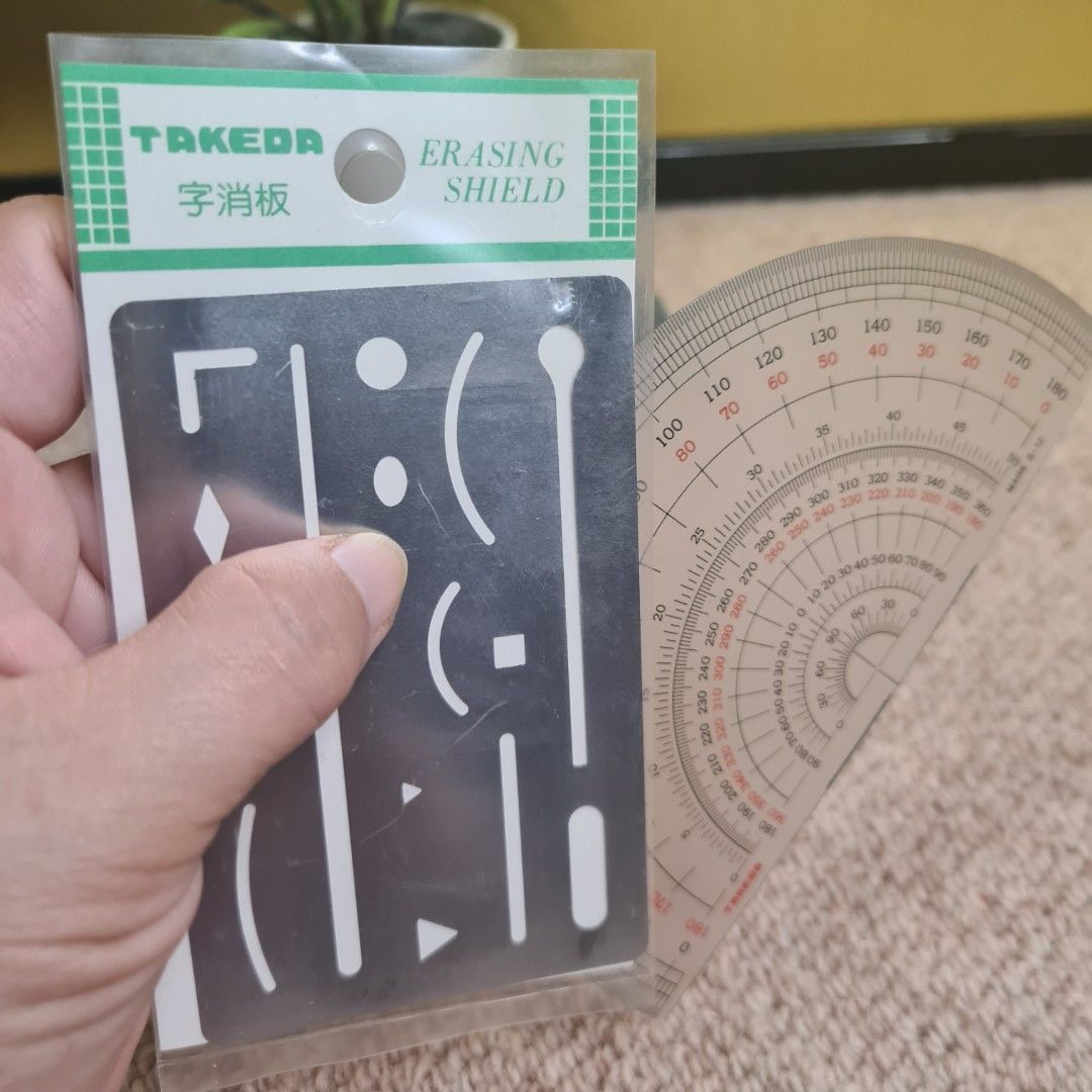 7 PCS. SUPER TAKEDA"S JAPAN DRAFTING DRAWING INSTRUMENTS/TOOLS SET ...