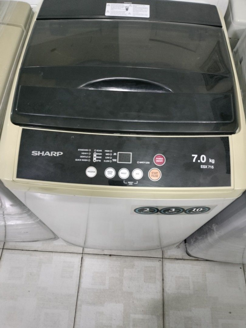 7kg top load washing machine, TV & Home Appliances, Washing Machines ...