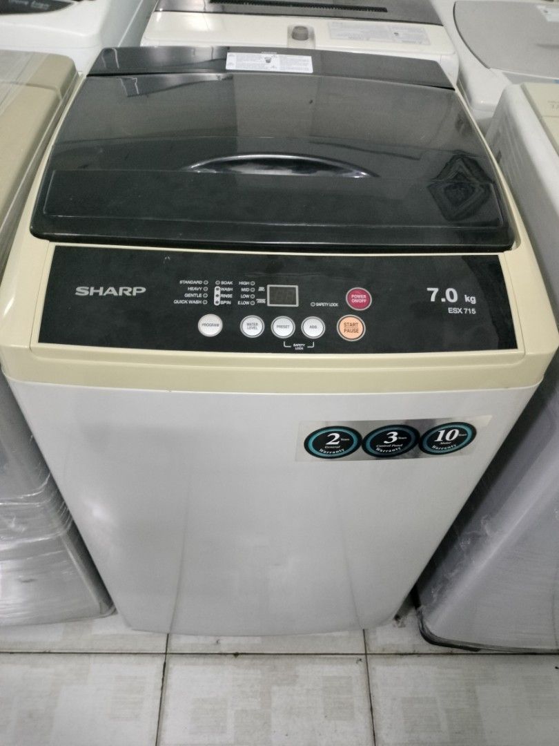 7kg top load washing machine, TV & Home Appliances, Washing Machines ...