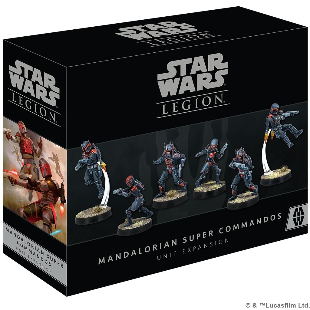 星球大戰軍團：曼達洛超級指揮官單位擴充包 SWL94EN Star Wars Legion: Mandalorian Super Commandos Unit Expansion En, 興趣 ...