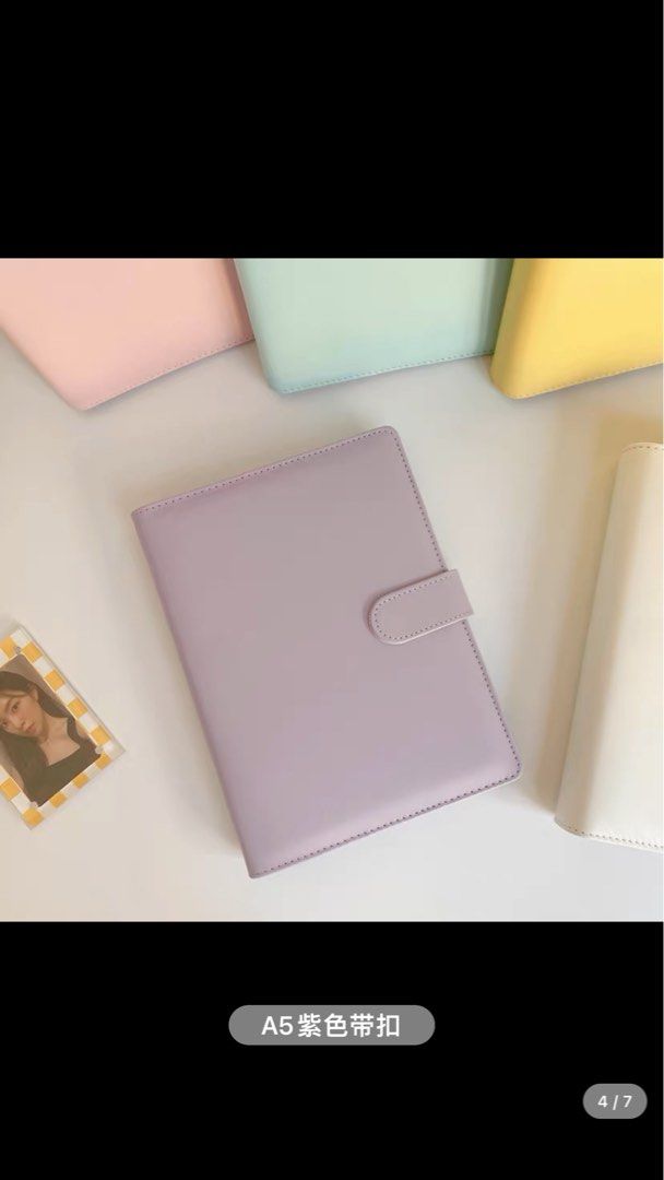 A5 Photocard Binder PC Lomo Cards Photocard Organizer Notebook Photo ...