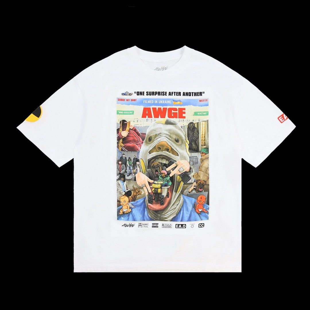A$AP ROCKY AWGE WETTY TEE, Men's Fashion, Tops & Sets, Tshirts & Polo ...