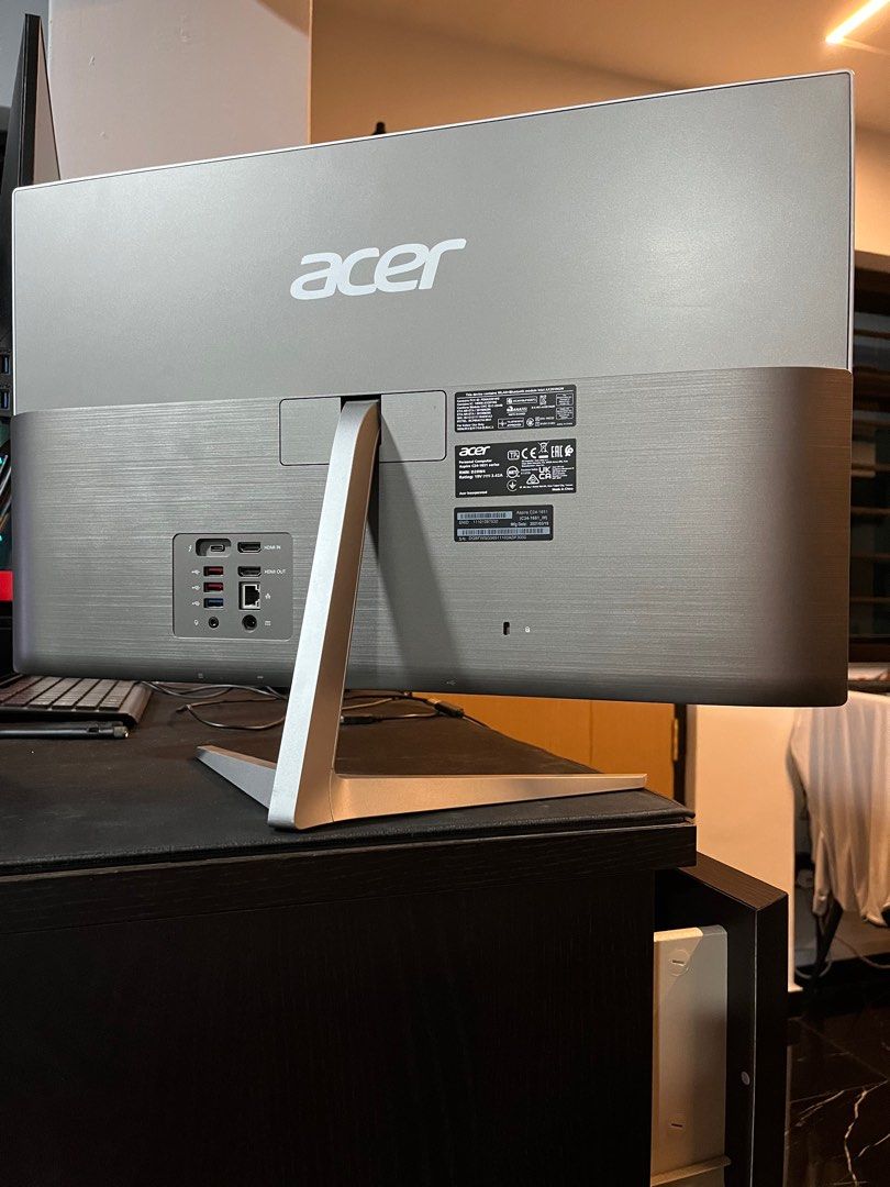 ACER AiO All-in-One 24" inch FHD Desktop Computer PC Processor intel ...