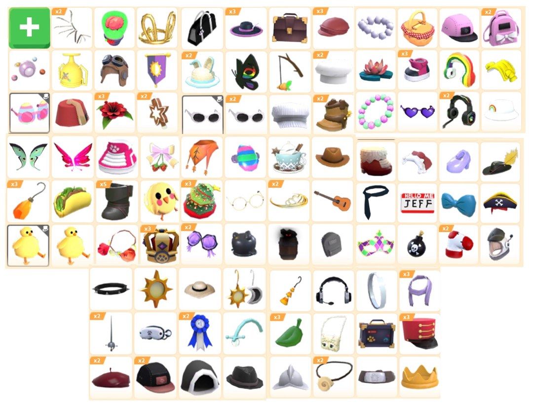 Adopt me pet wear, Video Gaming, Gaming Accessories, In-Game Products on Carousell