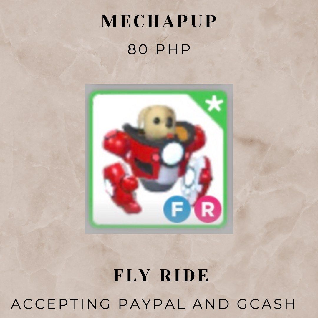Adopt Me Pets |Mechapup, Video Gaming, Gaming Accessories, In-Game ...