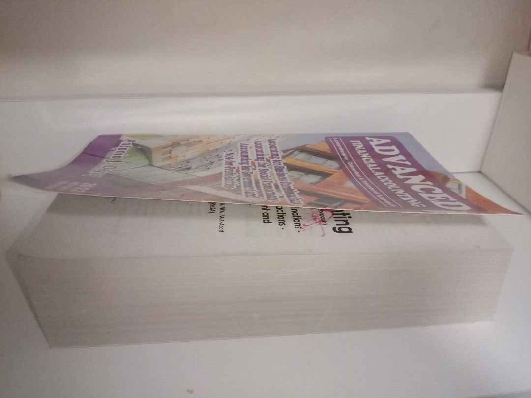 Advanced Financial Accounting (AFAR) - Dayag 2022, Hobbies & Toys ...