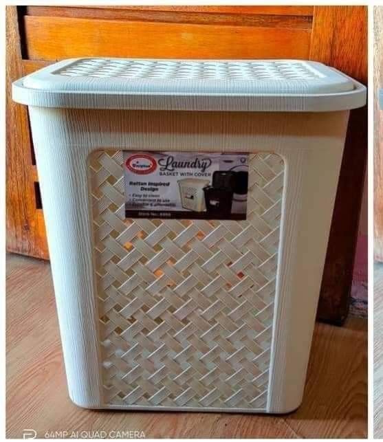 Aesthetic Batya and Laundry Basket Set on Carousell