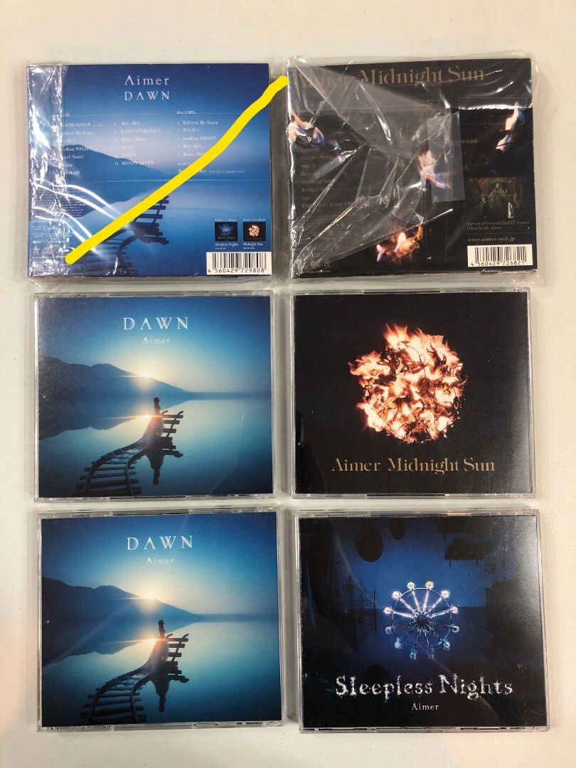 Aimer Album 初回，星屑盤, 興趣及遊戲, 音樂、樂器 & 配件, 音樂與媒體 - CD 及 DVD - Carousell