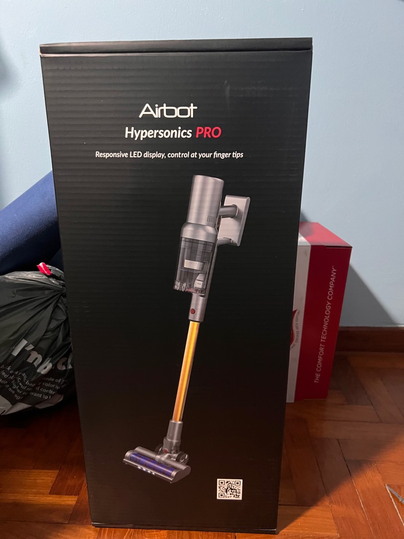 Airbot Hypersonics PRO 27,000Pa Handheld Cordless Vacuum Cleaner Smart Dust Sensing Dust Mite ...