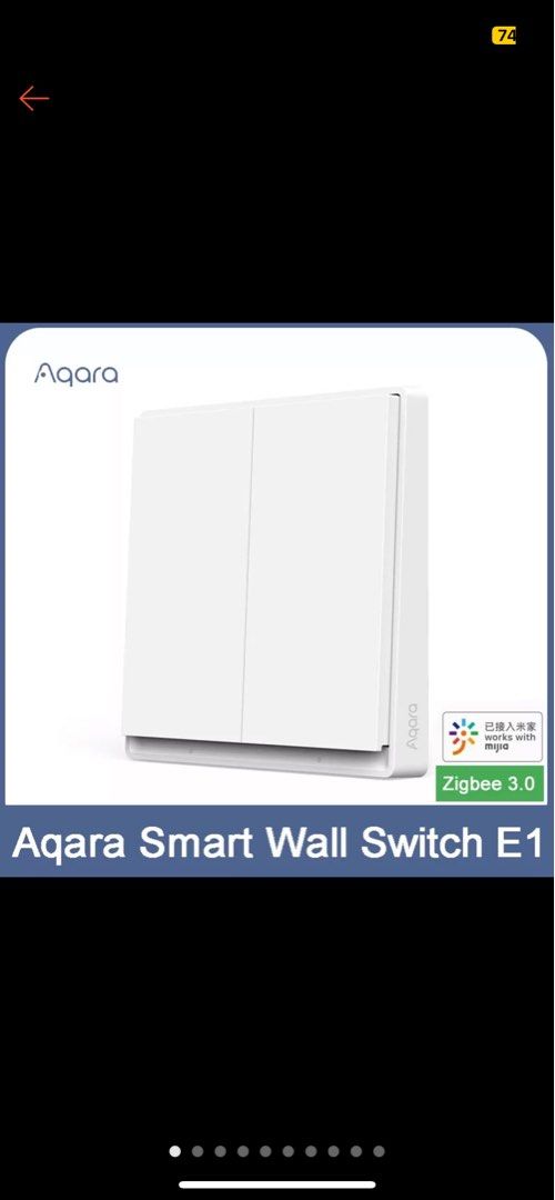 Aqara E1 Wireless Switch, TV & Home Appliances, TV & Entertainment ...