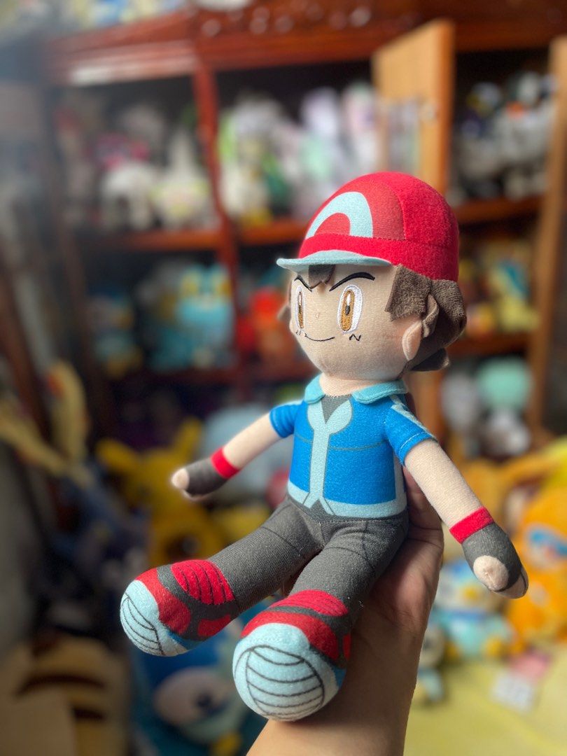 ASH KETCHUM PLUSH, Hobbies & Toys, Toys & Games on Carousell
