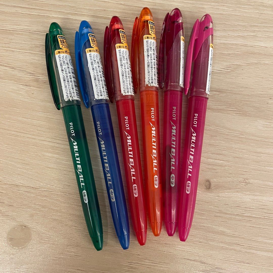 Assorted Pilot Multiball Pen Set, Hobbies & Toys, Stationary & Craft ...