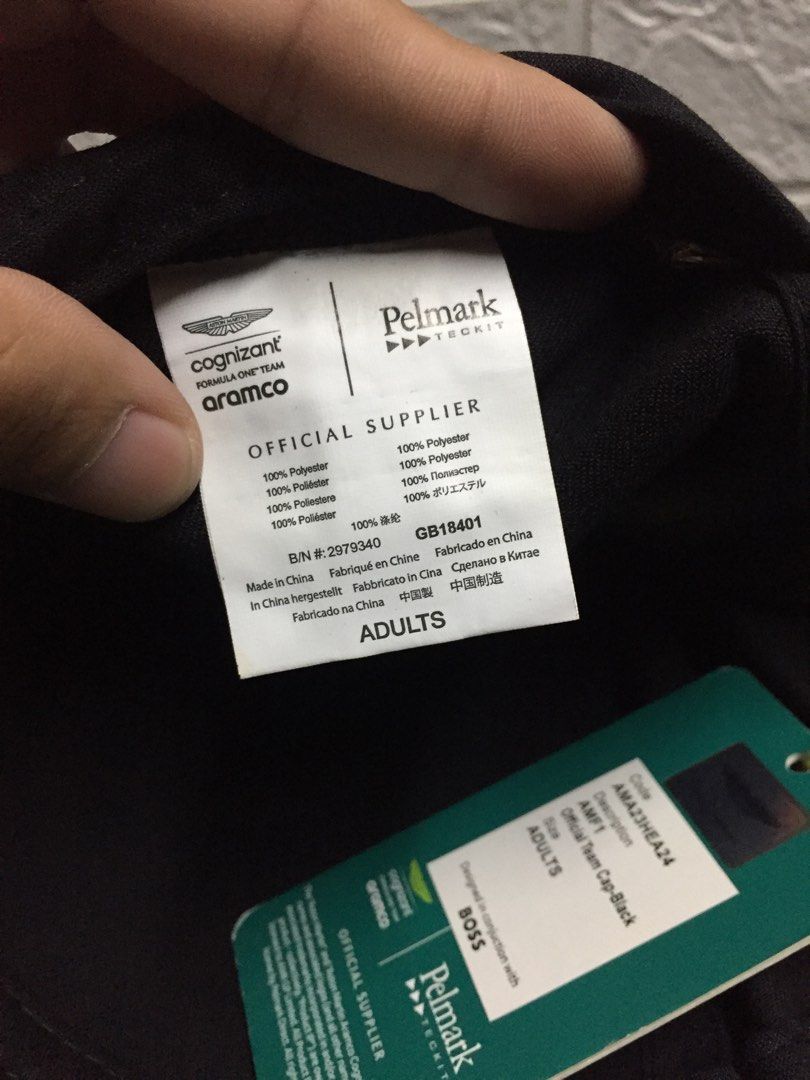 Aston Martin Sentinel One F1 Cap, Men's Fashion, Watches & Accessories ...