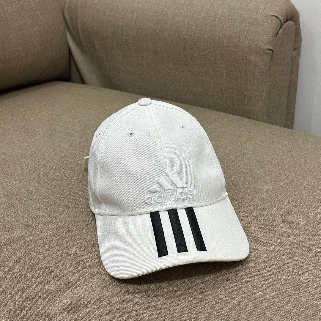 Authentic Adidas white cap on Carousell
