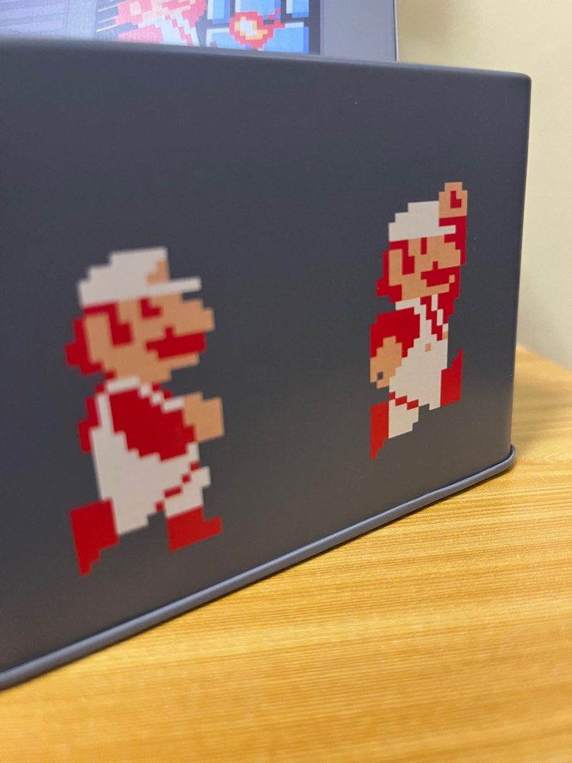 AUTHENTIC Super Mario Bros. Tin Can, Hobbies & Toys, Memorabilia ...