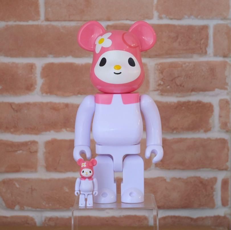 Be@rbrick Sanrio My Melody 400% + 100% (Year 2015), Hobbies & Toys ...