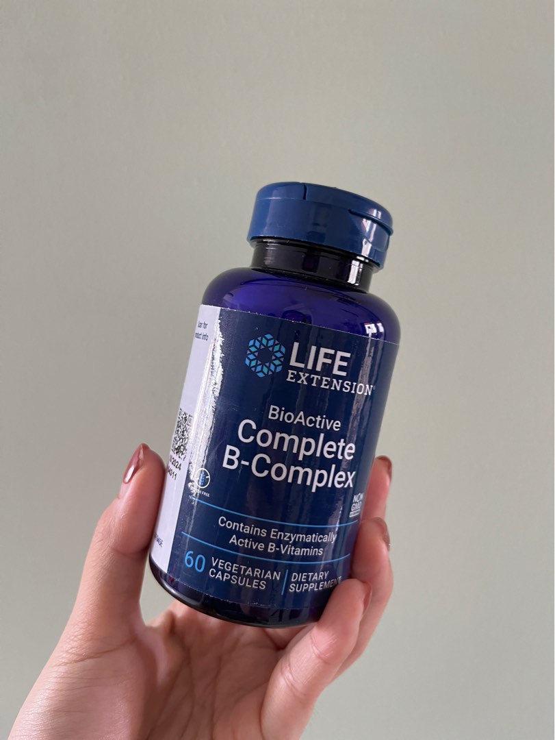 Bioactive complete b complex vitamin, Health & Nutrition, Health ...