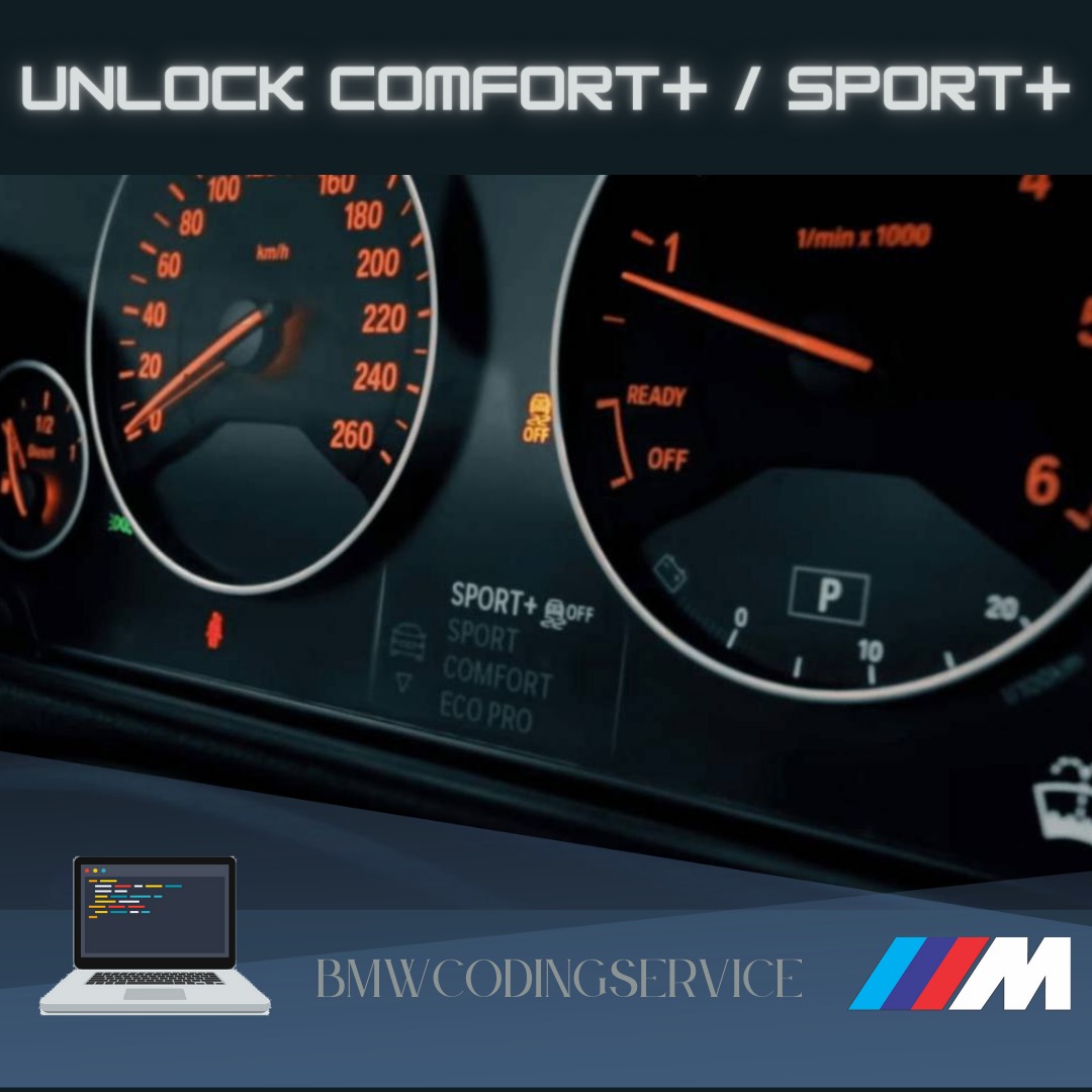 Unlock Comfort Plus + / Sport Plus + Modes for your BMW with Free ...