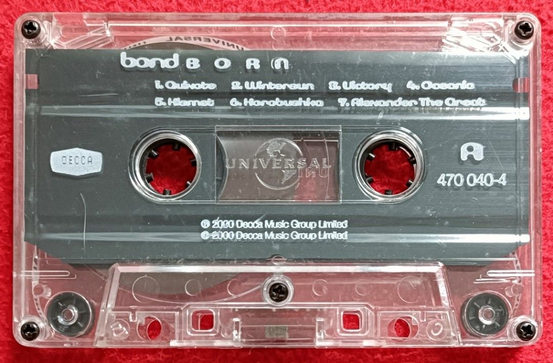 Bond BORN Cassette Tape, Hobbies & Toys, Music & Media, CDs & DVDs on ...