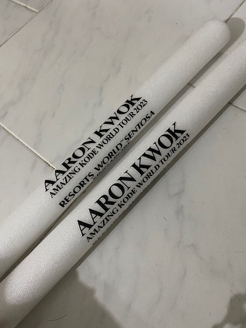 Brandnew Aaron kwok amazing kobe concert light stick, Hobbies & Toys, Toys & Games on Carousell