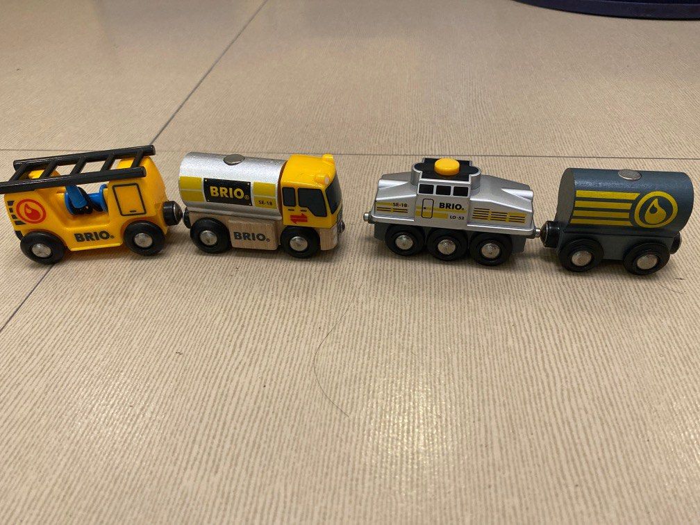Brio train and truck set, Hobbies & Toys, Toys & Games on Carousell