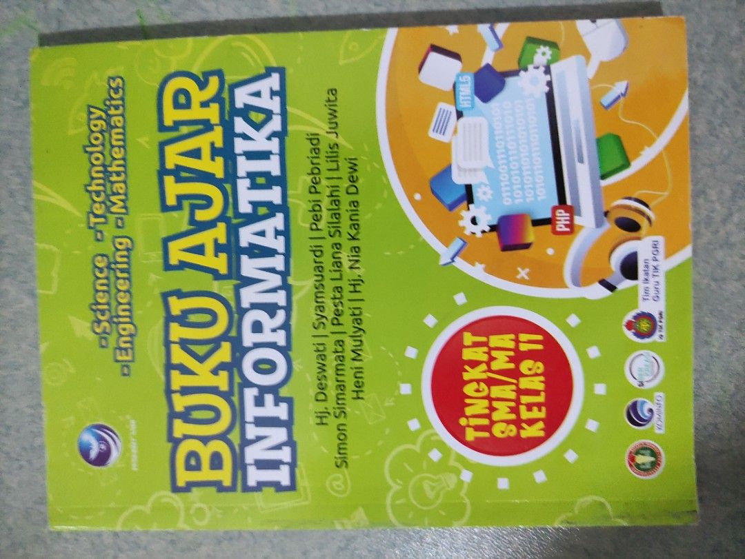 Buku ajar informatika, Buku & Alat Tulis, Buku Pelajaran di Carousell